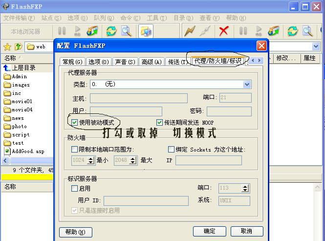 FlashFXP 文件上传/下载管理